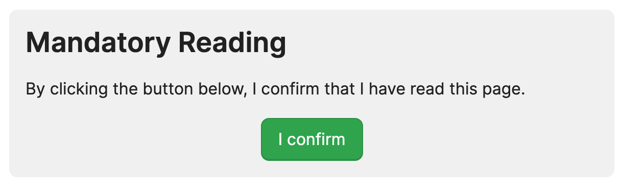 Must Read: mandatory reading for your users | ahead intranet