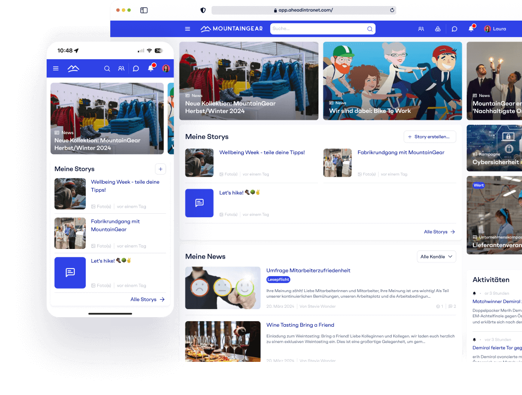 ahead Intranet App - Platform Overview